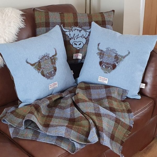 Harris Tweed Bed Runner – Alba Craft