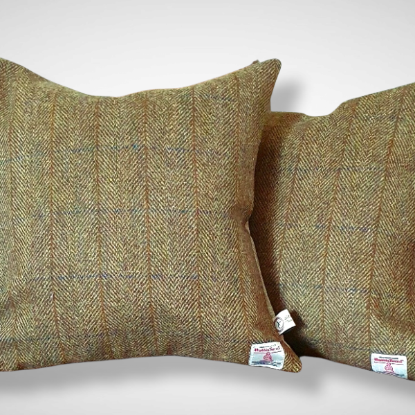 Traditional Harris Tweed Cushion Covers - Alba Craft